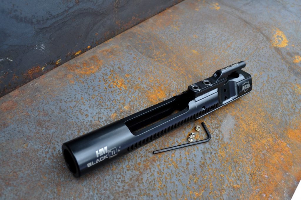 Titanium Black Ti Carrier Only w/ Adjustable Gas Key – M16 profile ...