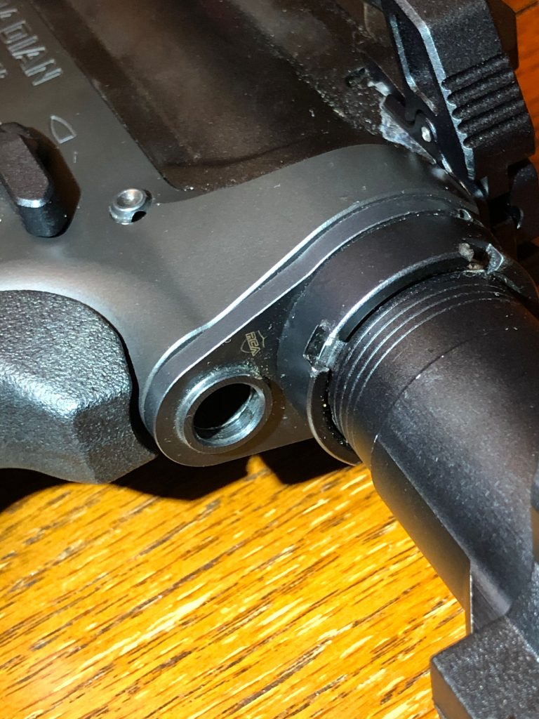 IMPACT WEAPONS COMPONENTS QD END PLATE w/ RCA LOGO - Welcome to Rubber ...